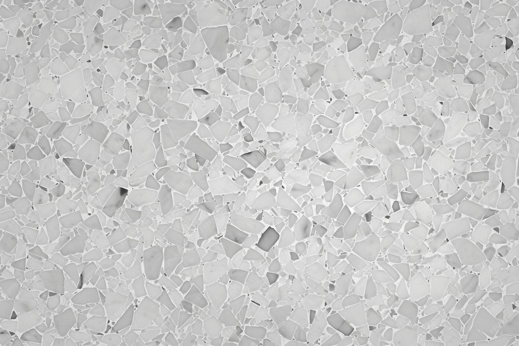 Premium Photo Vector Grey Stone Terrazzo Tile Texture Realistic Granite Wall Background