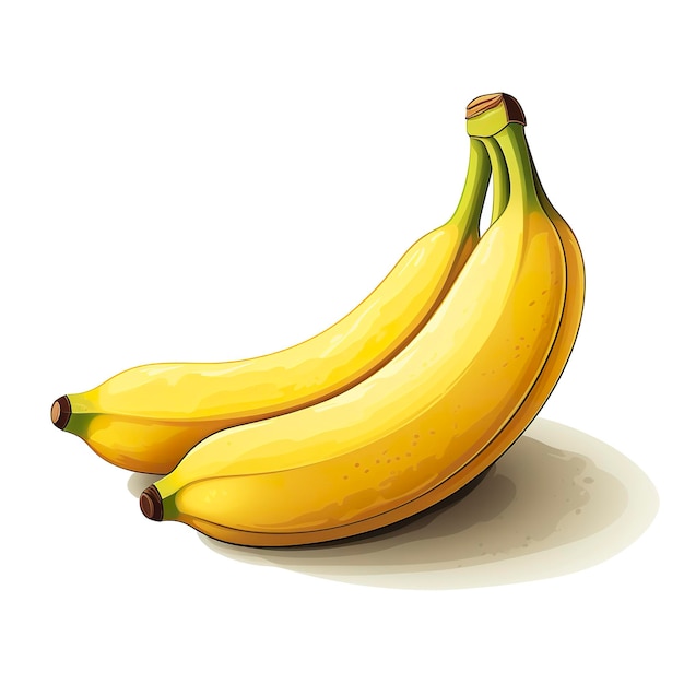 Premium Ai Image Vector Illustration Of Bananas In Kawaii Anime Style Cartoon
