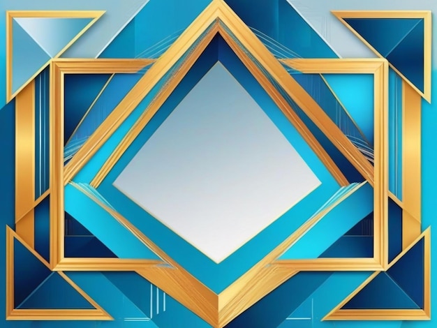 Premium AI Image | vector modern geometric frame background design Premium AI Image | vector modern geometric frame background design