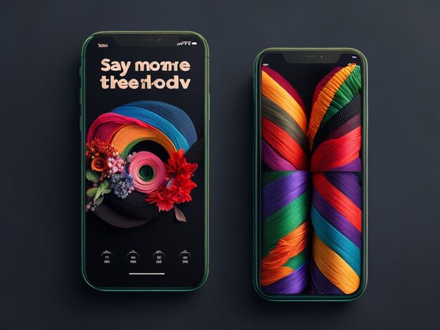 Premium Photo Vector Say More Threads Instagram App With Design System Black Thread And