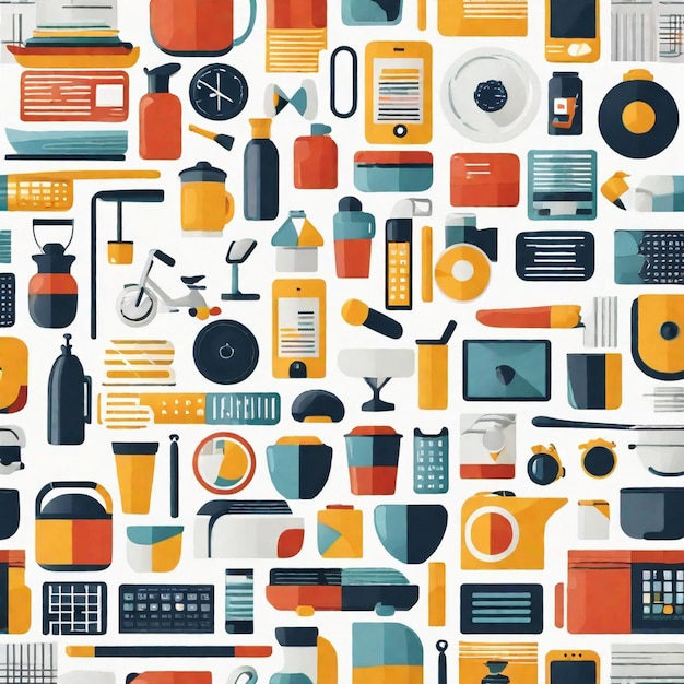 Premium AI Image | Versatile Objects Representing Different Things Premium AI Image | Versatile Objects Representing Different Things