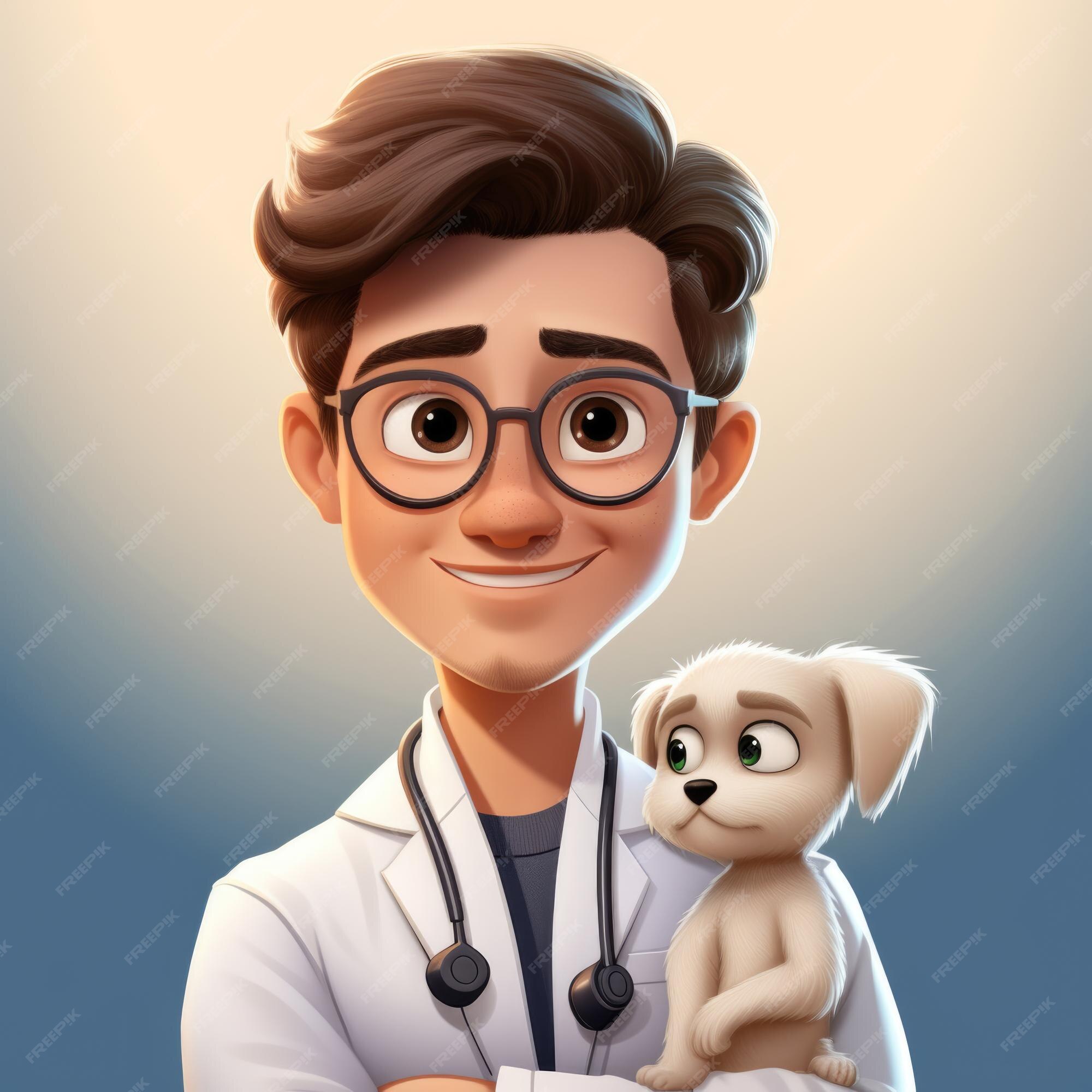 Premium Photo | Veterinarian digital avatar Generative AI Premium Photo | Veterinarian digital avatar Generative AI
