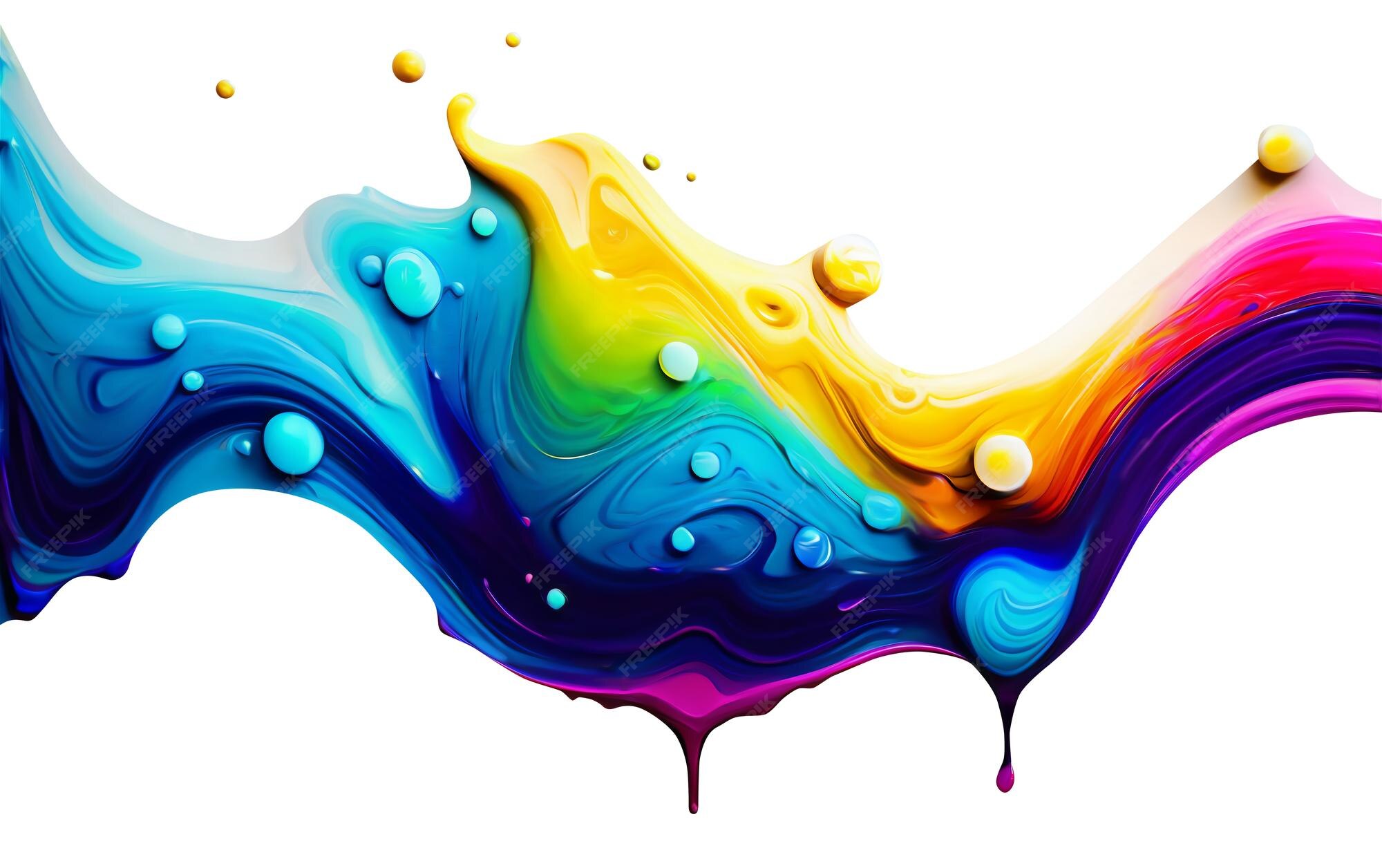 Premium Photo | Vibrant cmyk colored liquids paint splash Abstract art ... Premium Photo | Vibrant cmyk colored liquids paint splash Abstract art ...