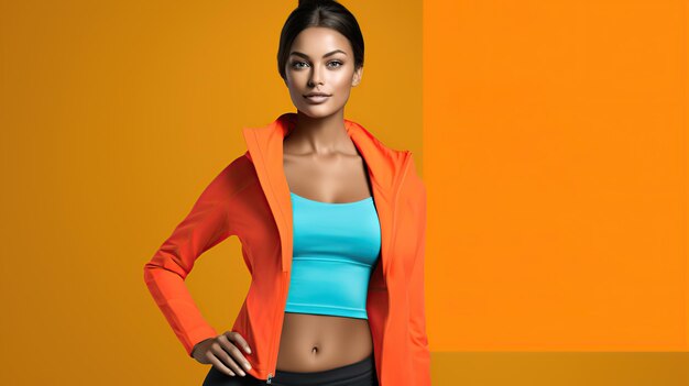 Premium Photo | Vibrant colorful fitness gym flyer or banner design Premium Photo | Vibrant colorful fitness gym flyer or banner design