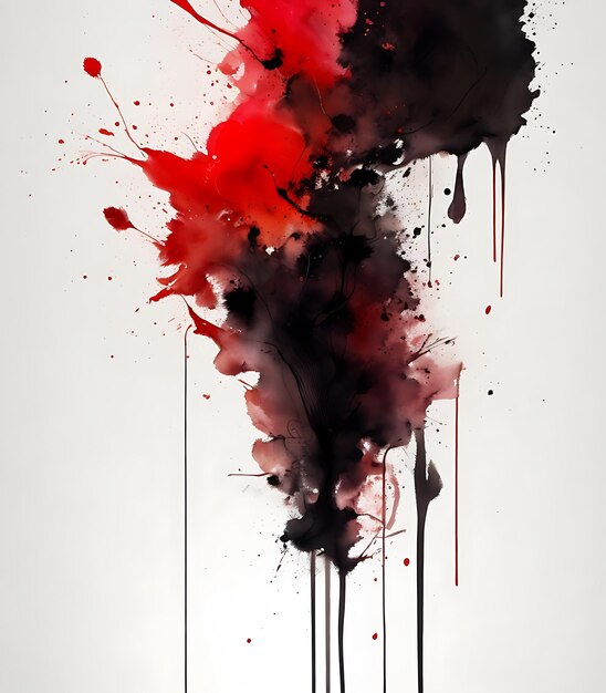 Premium AI Image | A vibrant gradient splash ink background Premium AI Image | A vibrant gradient splash ink background