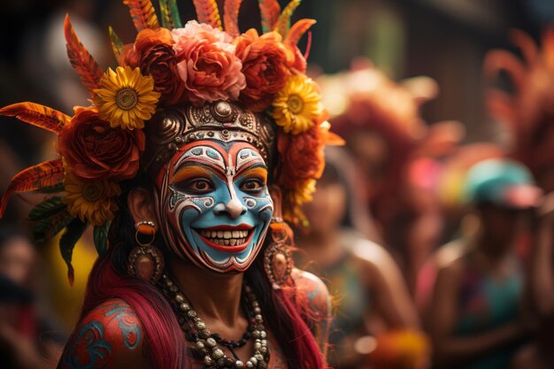 Premium AI Image | Vibrant Indonesian Cultural Festival Generative AI Premium AI Image | Vibrant Indonesian Cultural Festival Generative AI