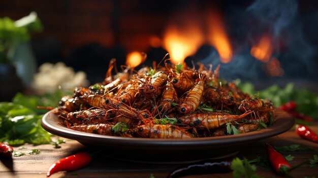 Premium AI Image | Vibrant summer BBQ protein food photography setting ... Premium AI Image | Vibrant summer BBQ protein food photography setting ...