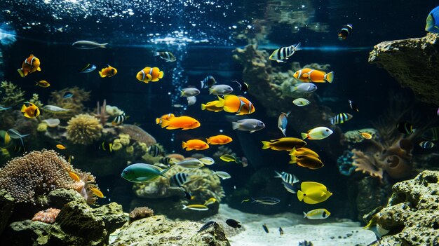 Premium Photo | Vibrant Underwater Ecosystem Premium Photo | Vibrant Underwater Ecosystem