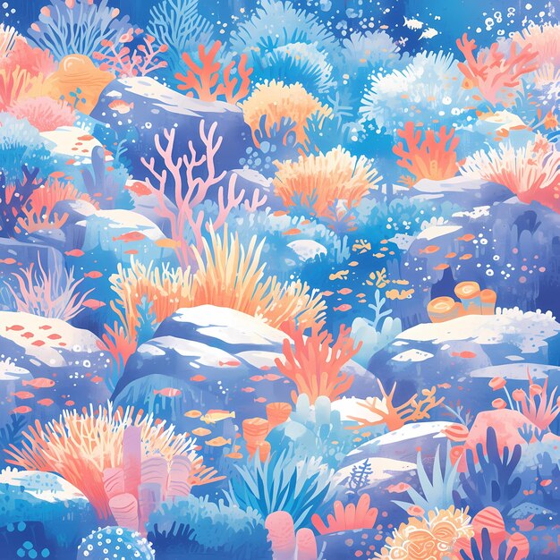 Vibrant Underwater Fantasy World | Premium AI-generated image Vibrant Underwater Fantasy World | Premium AI-generated image