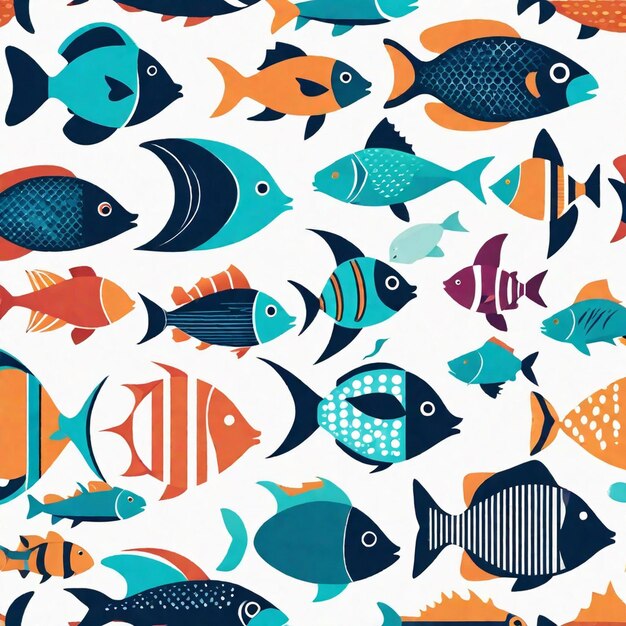 Premium AI Image | Vibrant Underwater Species Premium AI Image | Vibrant Underwater Species