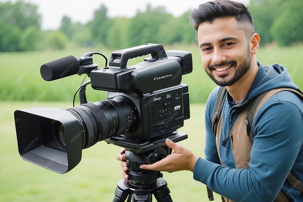Premium Photo | Videographer use camera Premium Photo | Videographer use camera