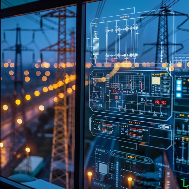 A view of a smart grid system with advanced technology for energy ... A view of a smart grid system with advanced technology for energy ...