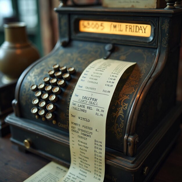 Black friday cash register store