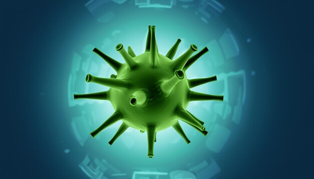 Premium AI Image | Viral Intricacies Unveiling the 3D Realm Premium AI Image | Viral Intricacies Unveiling the 3D Realm