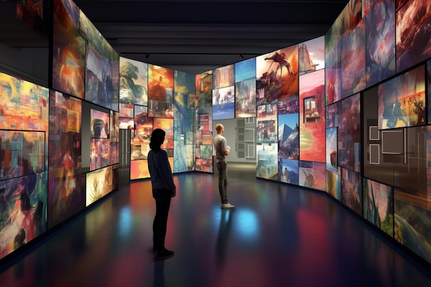 Premium AI Image | Virtual Reality Experiences Exploring Immersive ... Premium AI Image | Virtual Reality Experiences Exploring Immersive ...