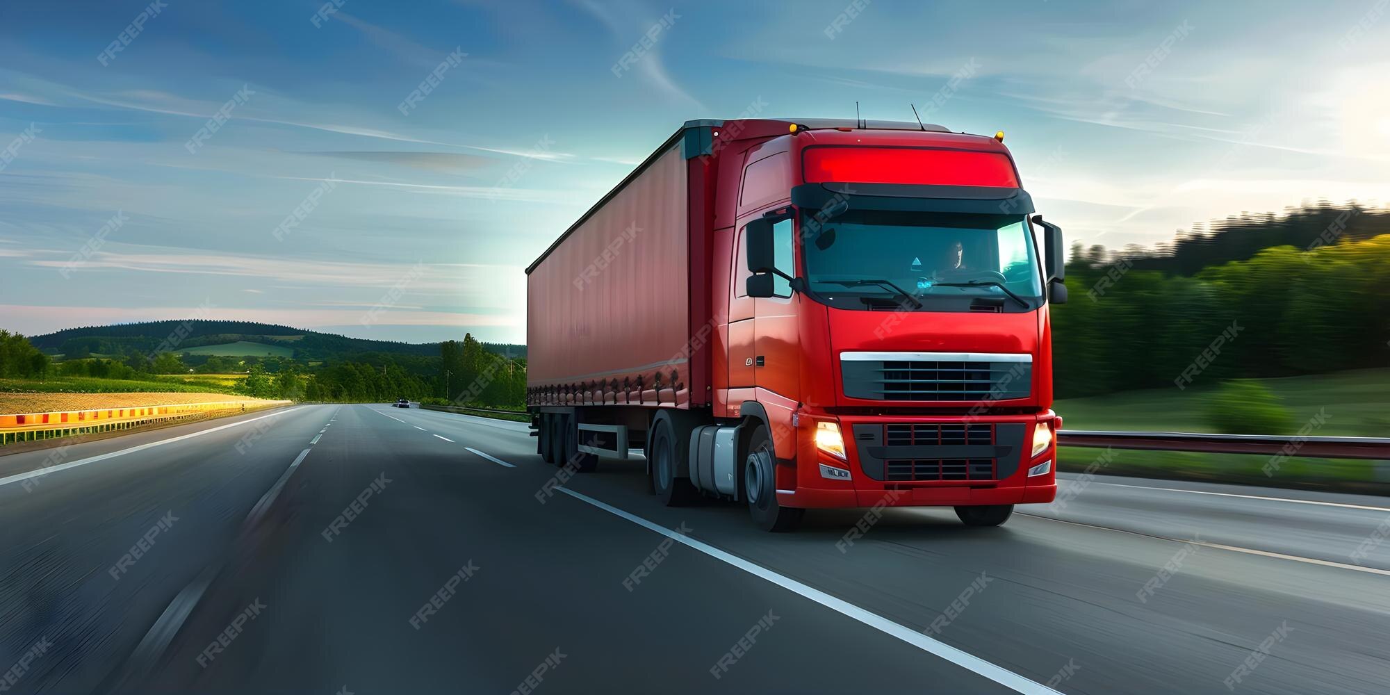 Premium Photo Visual Guide Optimizing Truck Load Efficiency Through