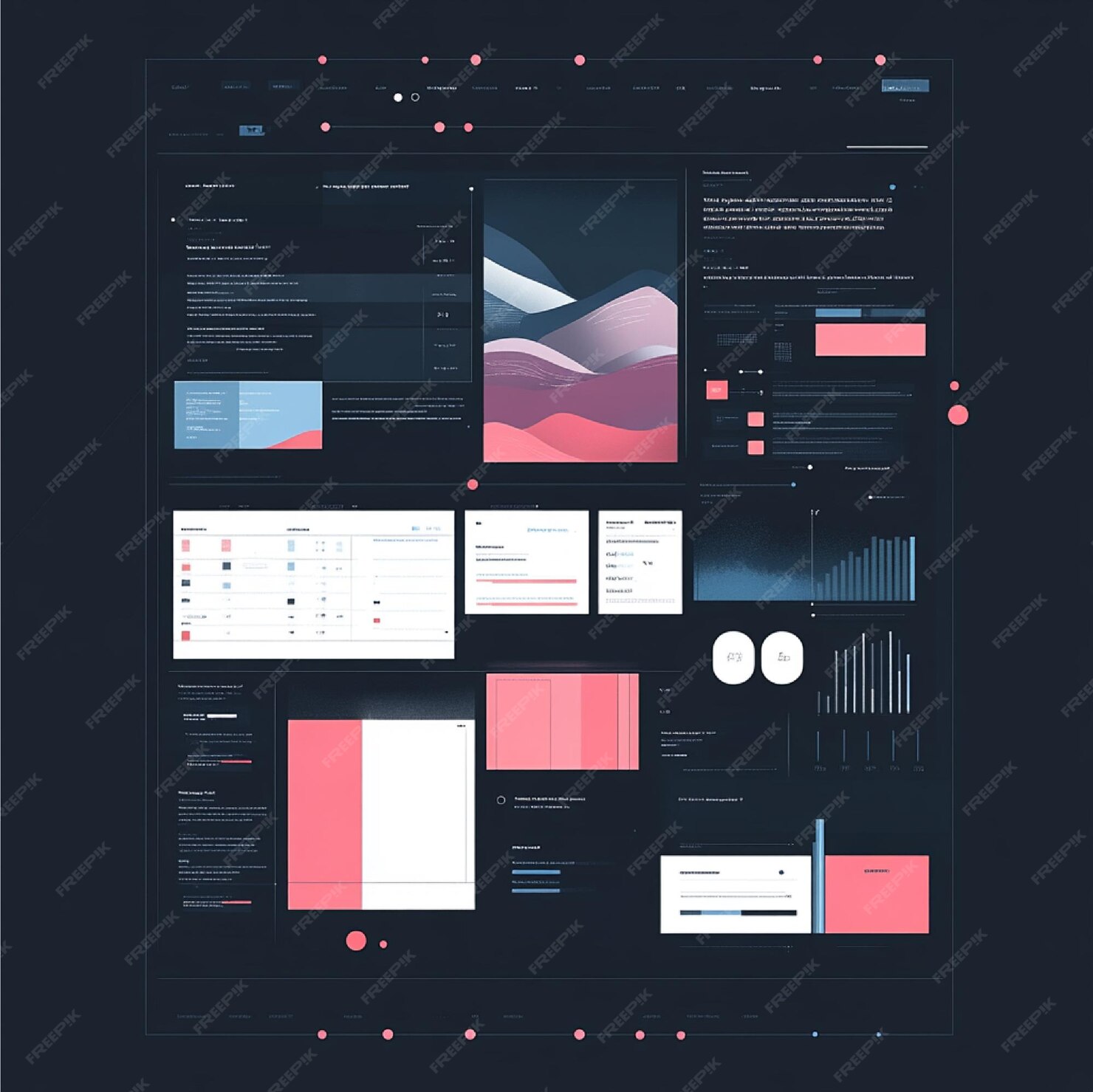 A visual hierarchy of a webpages elements showing structured layout ...