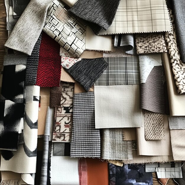 Visual of a pattern alteration process with fabric samples | Premium AI ... Visual of a pattern alteration process with fabric samples | Premium AI ...