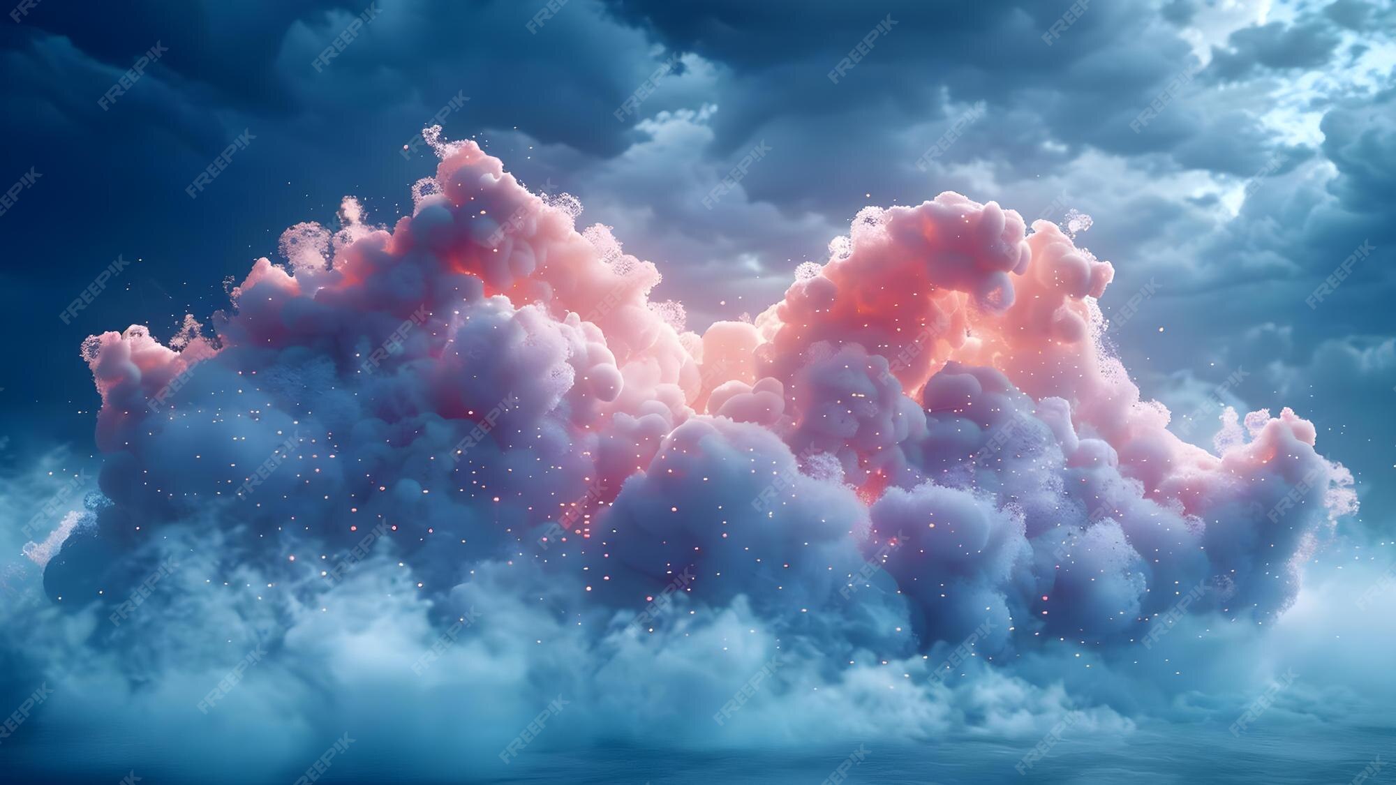 Premium Photo Visual Representation Of Binary Data Cloud For Cloud