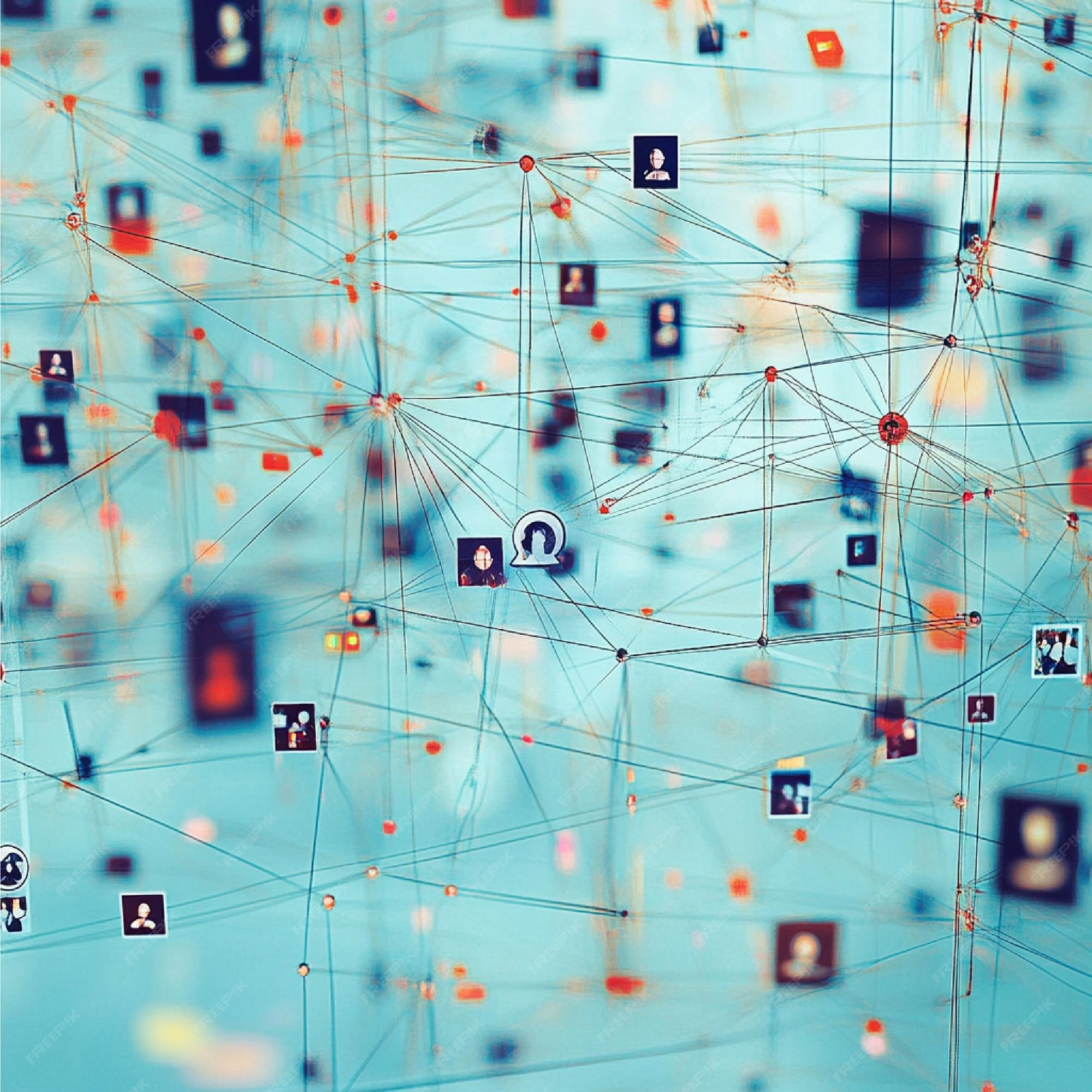 A visual representation of a social networking platforms algorithms ...