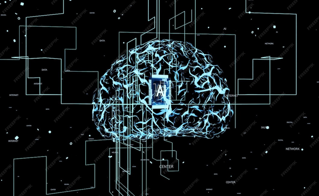 Premium Photo | Visualization of artificial neurons organized into ...