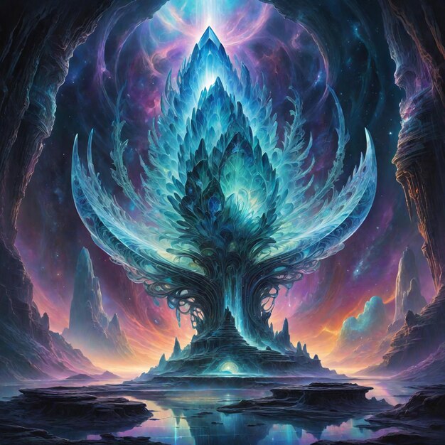 Premium Photo | Visualization of fractal realms AI generated Premium Photo | Visualization of fractal realms AI generated