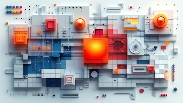Visualization Of Interactive Data Using Ai By Abstract Concept Modern
