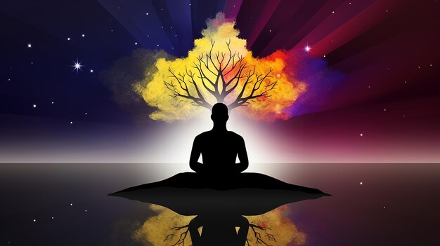 Premium Photo | Visualize the impact of selfreflection and mindfulness Premium Photo | Visualize the impact of selfreflection and mindfulness