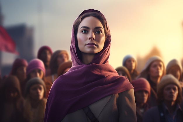 Premium AI Image | Visualize women leading initiatives for social jus ... Premium AI Image | Visualize women leading initiatives for social jus ...