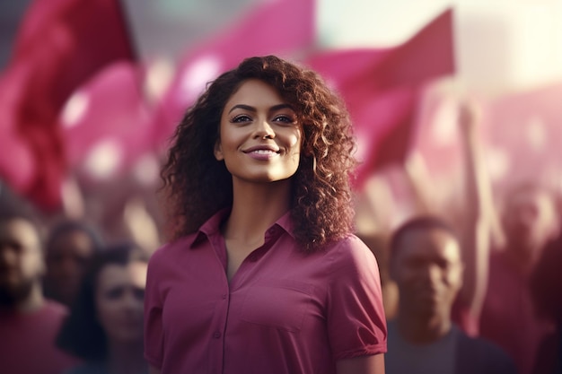 Premium AI Image | Visualize women leading initiatives for social jus ... Premium AI Image | Visualize women leading initiatives for social jus ...