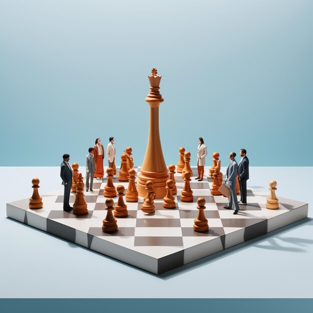 Premium Photo | Visualizing Corporate Strategy generate by AI Premium Photo | Visualizing Corporate Strategy generate by AI