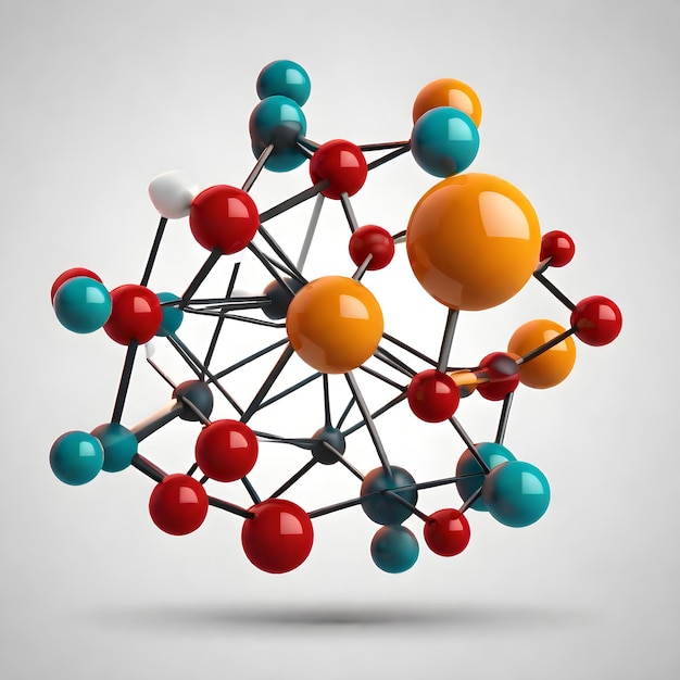 Premium Ai Image Visualizing Molecules In 3d