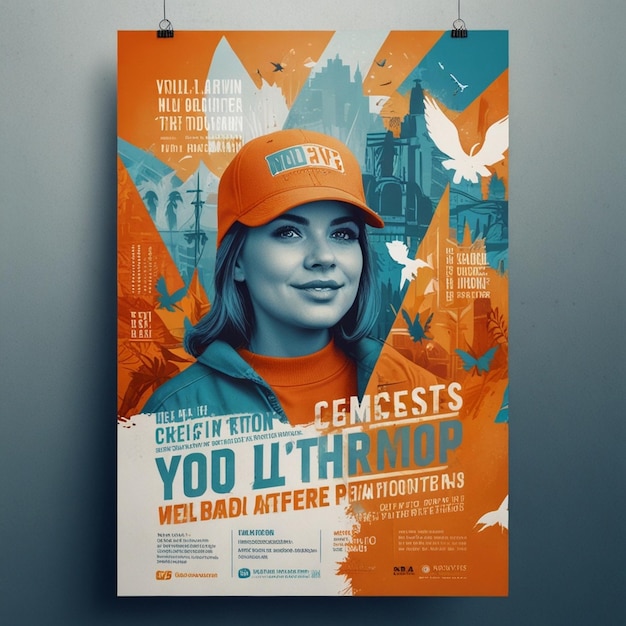 Volunteer poster Generative Ai | Premium AI-generated image Volunteer poster Generative Ai | Premium AI-generated image