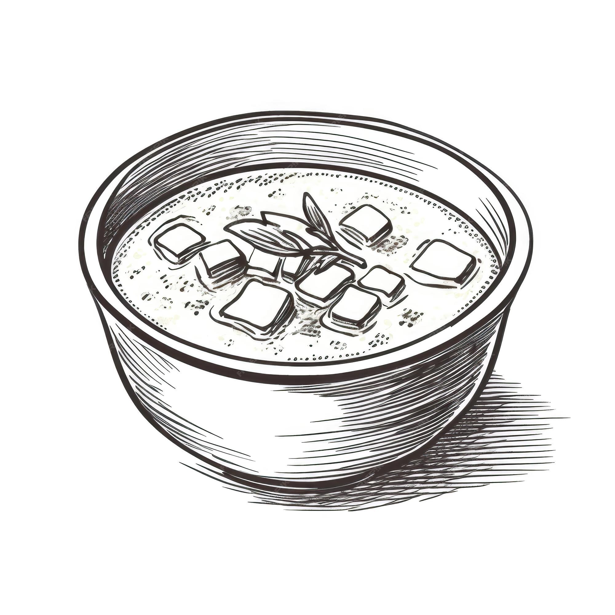 Premium Photo | Wakame Miso Soup ai generated Premium Photo | Wakame Miso Soup ai generated