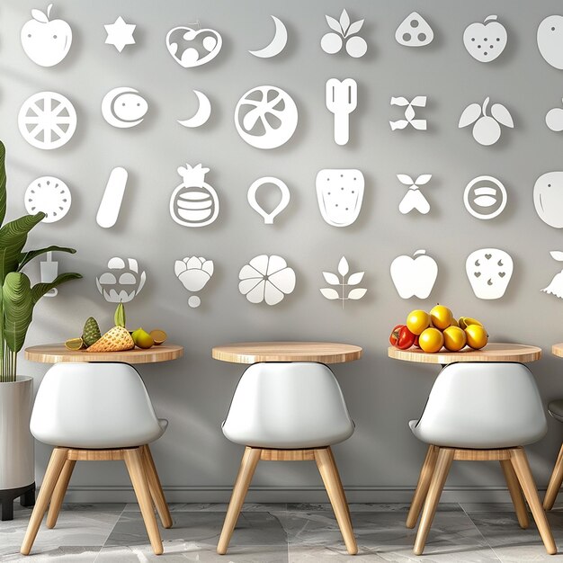 A wall with many different logos including a plant a plant and a plant ... A wall with many different logos including a plant a plant and a plant ...