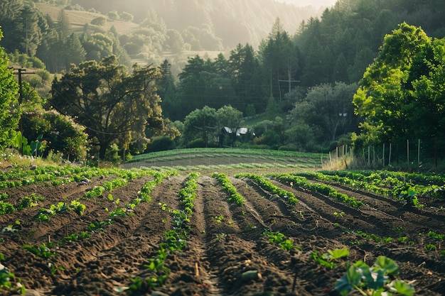 Premium Photo | Wander through the fertile grounds of a sustainabl ... Premium Photo | Wander through the fertile grounds of a sustainabl ...