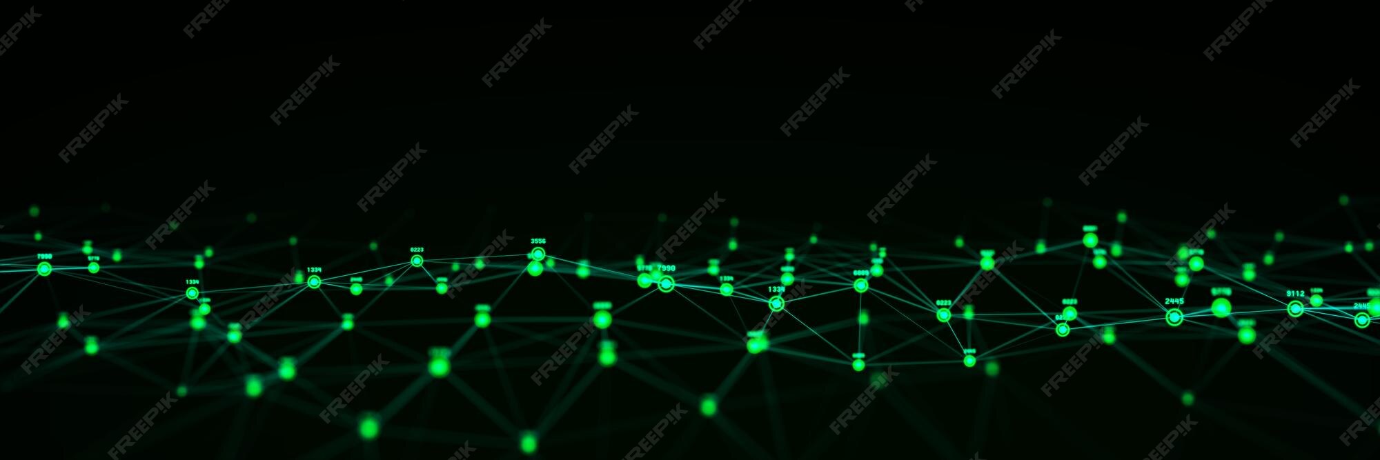 Premium Photo A Wave Of Cybersecurity Data Algorithms Binary Code