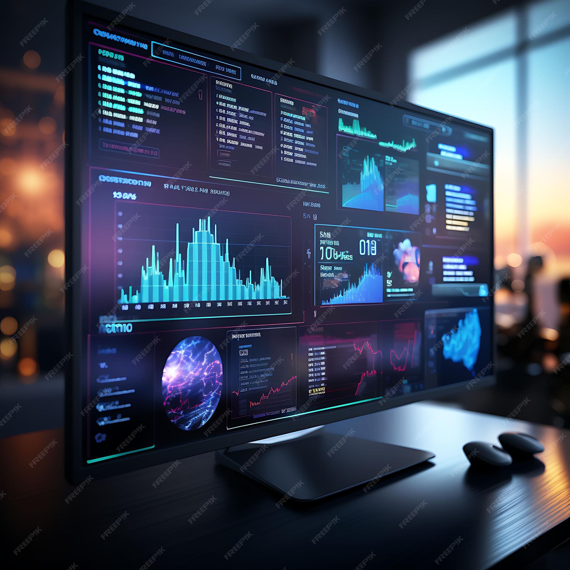 Premium AI Image | Web Dashboard Algorithmic Trading Dashboard With ... Premium AI Image | Web Dashboard Algorithmic Trading Dashboard With ...