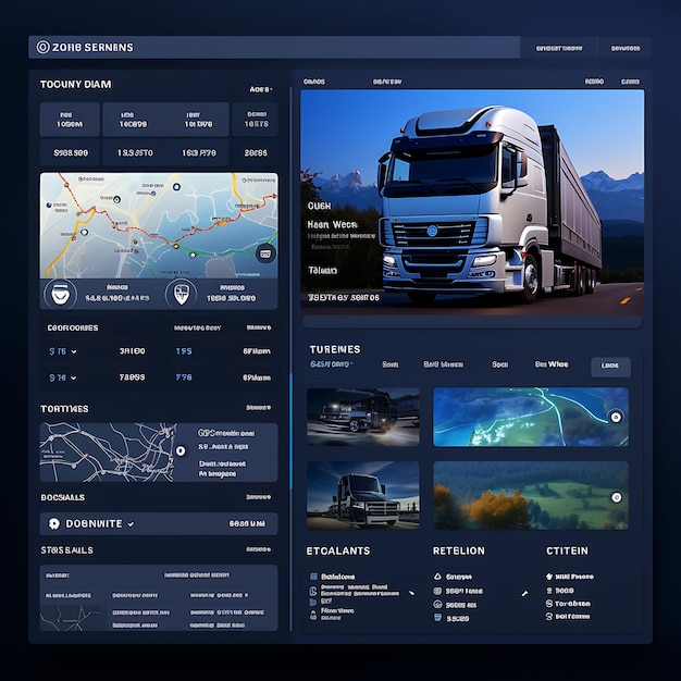 Premium AI Image | Web Dashboard Transportation Logistics Management ... Premium AI Image | Web Dashboard Transportation Logistics Management ...