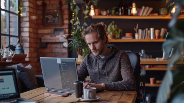 A web developer troubleshooting website issues and debugging code in a ... A web developer troubleshooting website issues and debugging code in a ...
