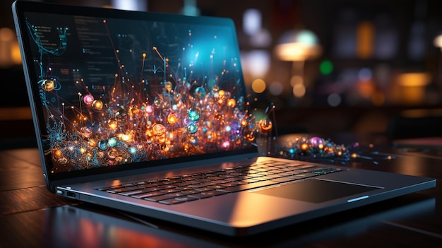 Premium Photo Web Development Coding And Programming Of A Site Or Application On Laptop