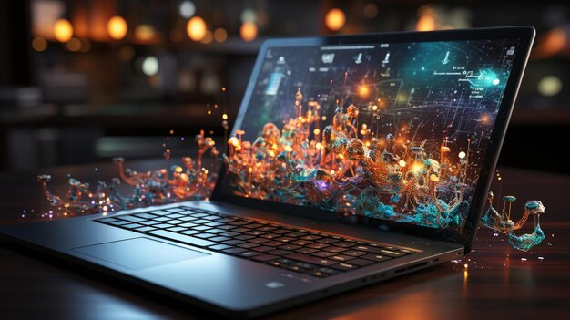 Premium Photo Web Development Coding And Programming Of A Site Or Application On Laptop