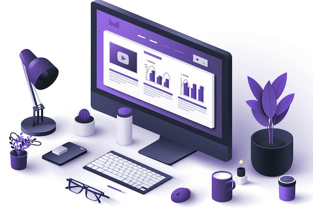 Premium Photo Web Development Programmer Engineering And Coding Website On Augmented Reality