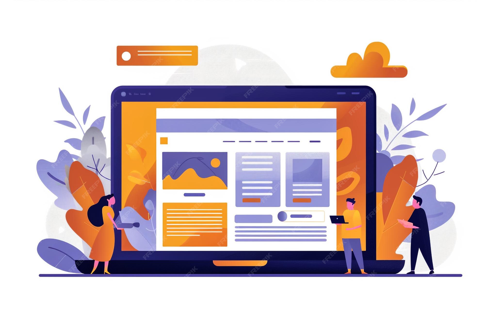 Premium Photo | Web development programmer engineering and coding website on augmented reality ...