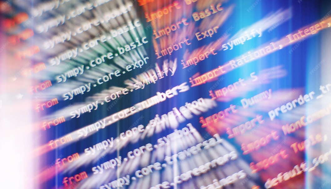 Premium Photo | Web programming functions on laptop on laptop it business python code computer ...