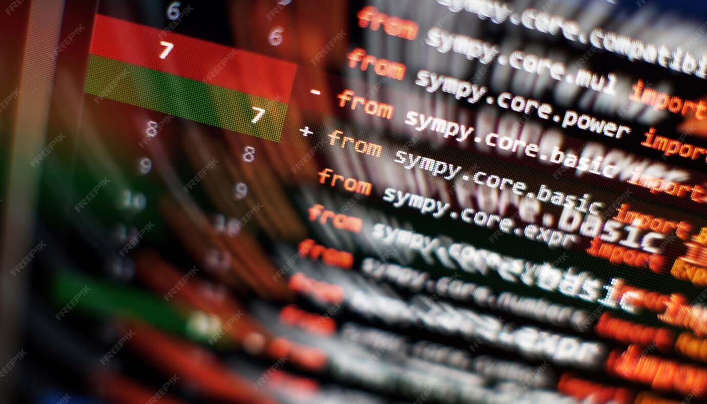 Premium Photo | Web programming functions on laptop on laptop it business python code computer ...