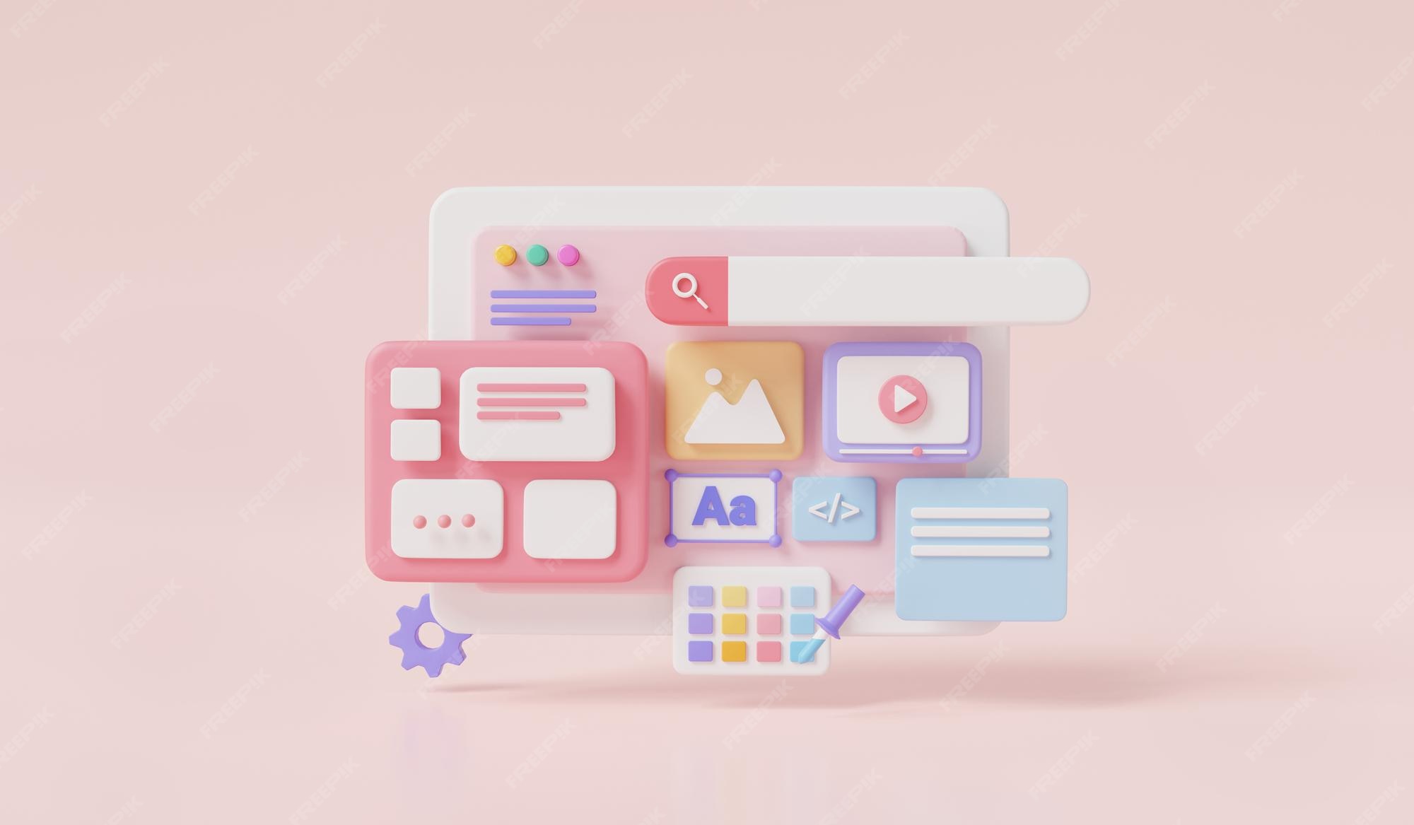 Premium Photo | Web uiux design and programming web design software ...