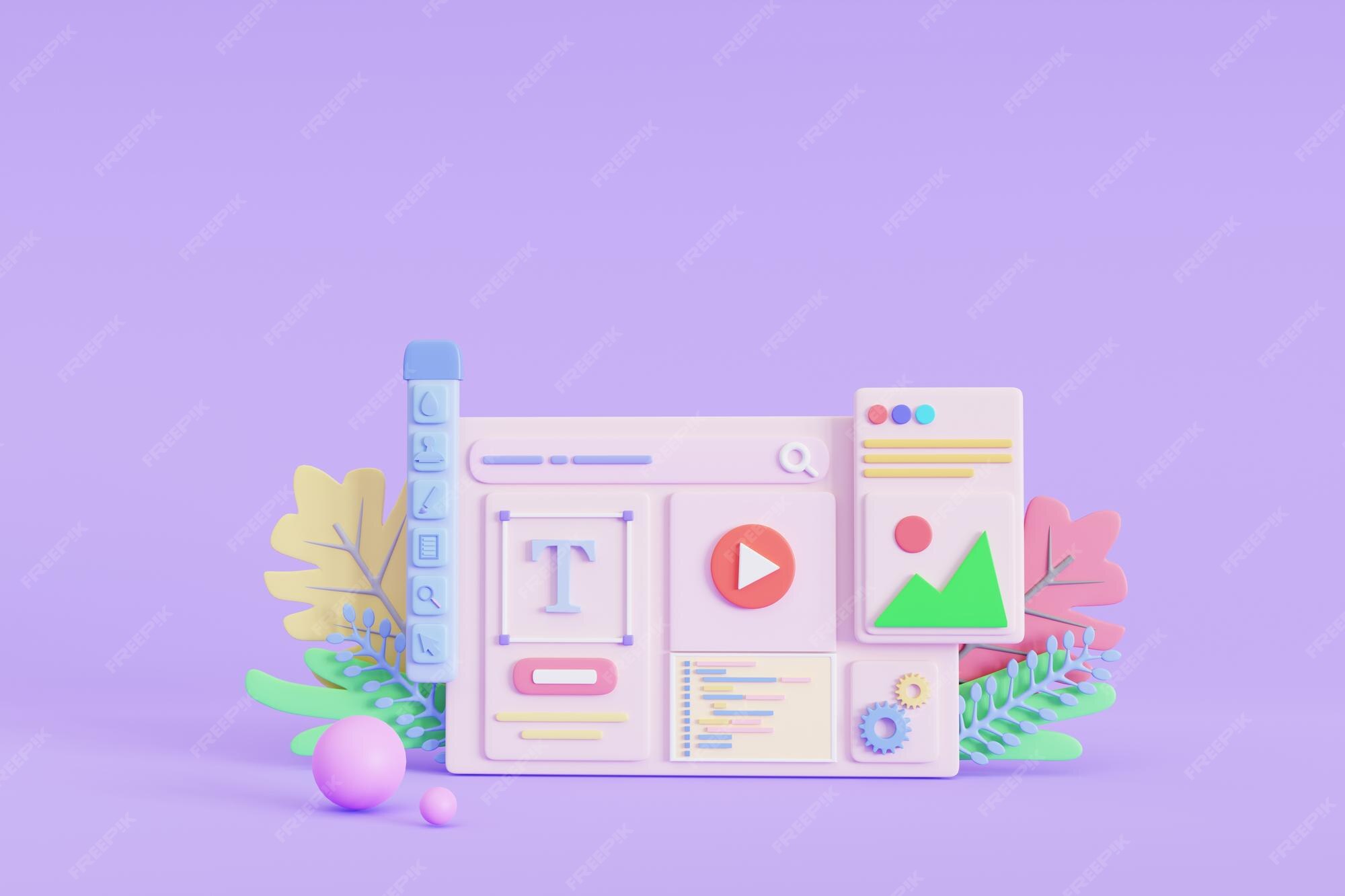 Premium Photo Web Uiux Design Web Development Concept Web Design Application Design Coding Seo