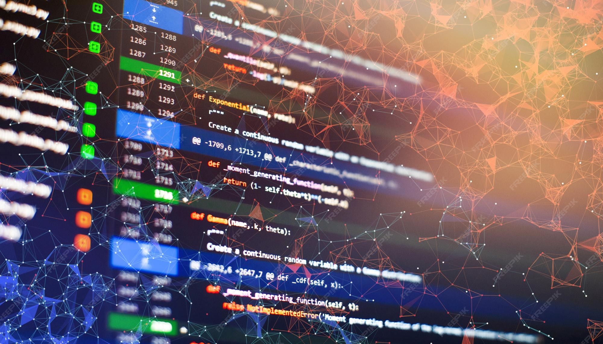 Premium Photo | Website development server logs analysis closeup developing programming and ...