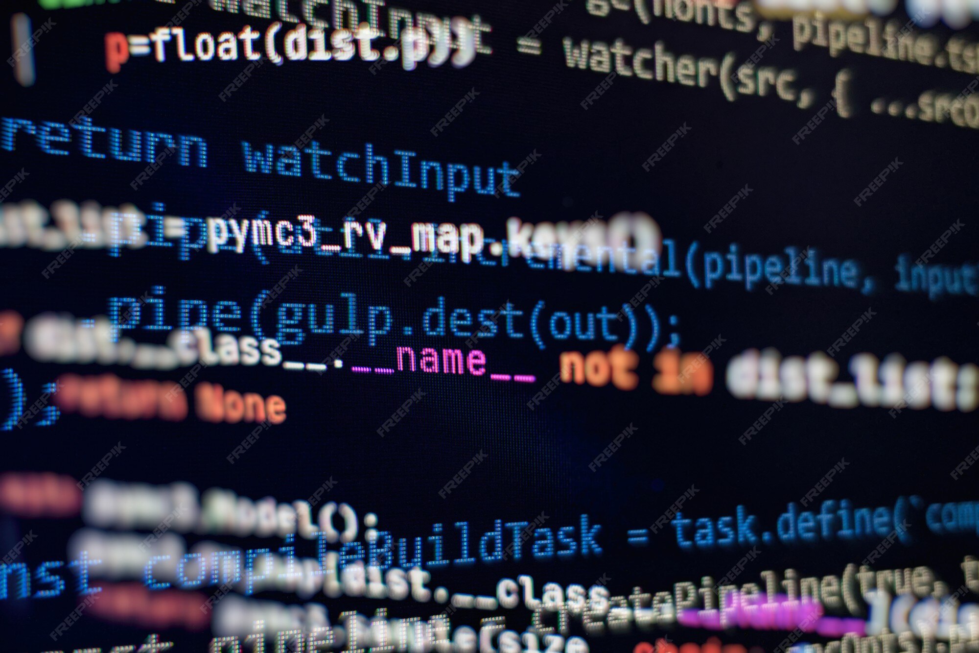 Premium Photo | Website html code on the laptop display closeup photo ...